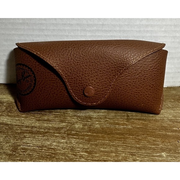 Ray-Ban | Accessories | Vintage Ray Ban Sunglass Case Leather Brown ...